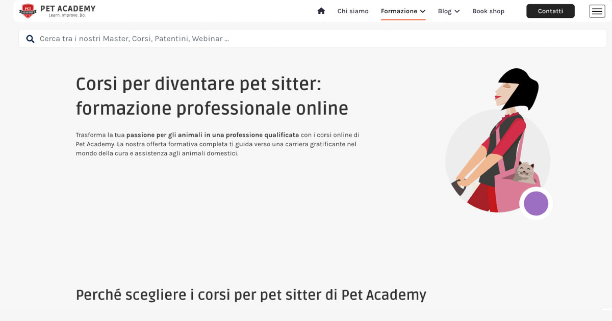 Pet sitter - Pet Academy | Learn, Improve, Do.
